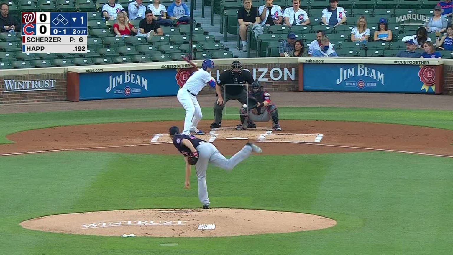 Max Scherzer Called Strike to Ian Happ | 05/19/2021 | MLB.com