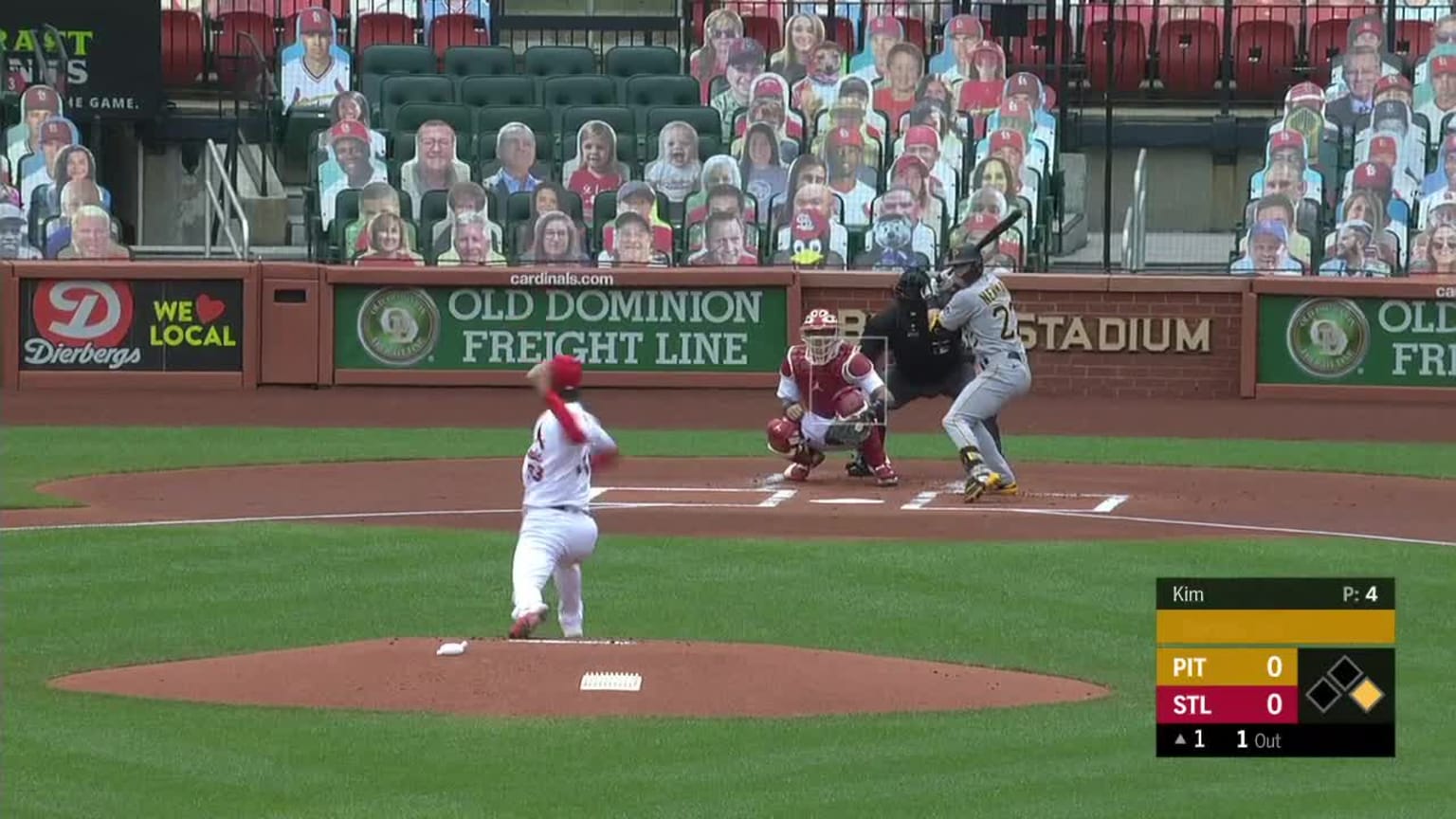 Kwang Hyun Kim Ball to Kevin Newman | 08/27/2020 | Atlanta Braves