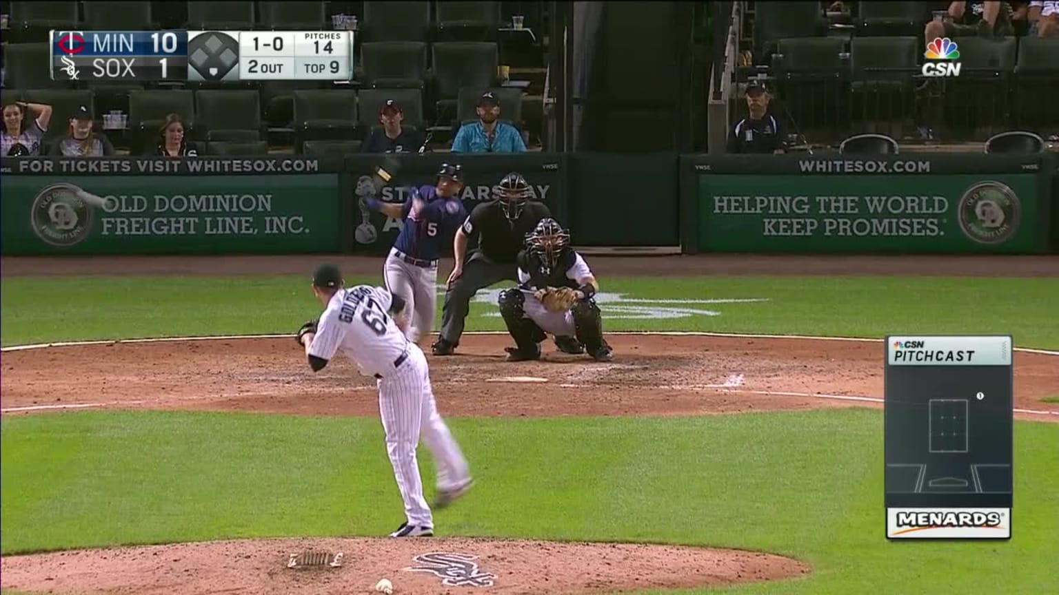 Eduardo Escobar grounds out, second baseman Alen Hanson to first ...