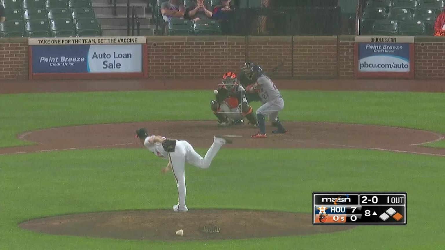 Mac Sceroler Called Strike to Jose Altuve | 06/21/2021 | Milwaukee Brewers