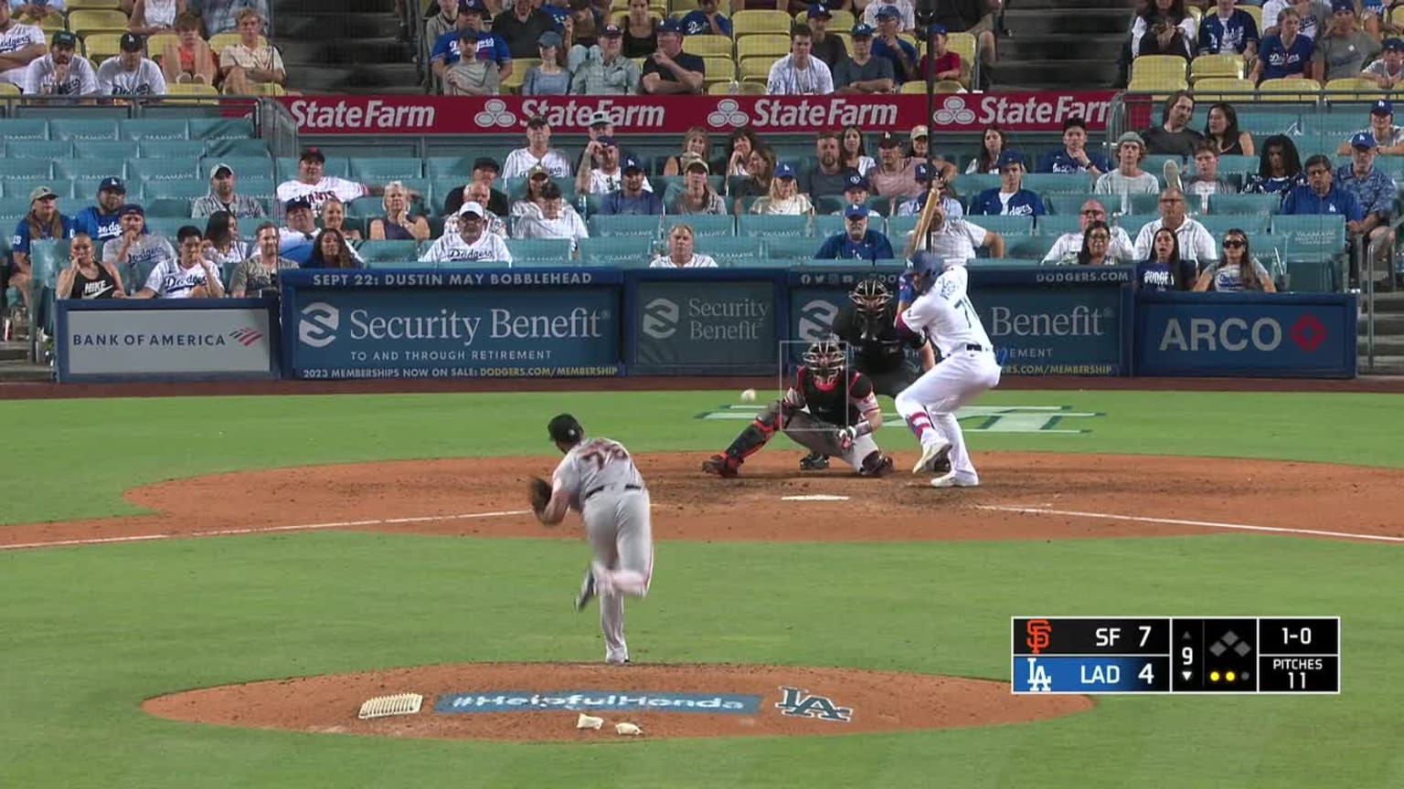 Camilo Doval Ball to Miguel Vargas | 09/05/2022 | MLB.com