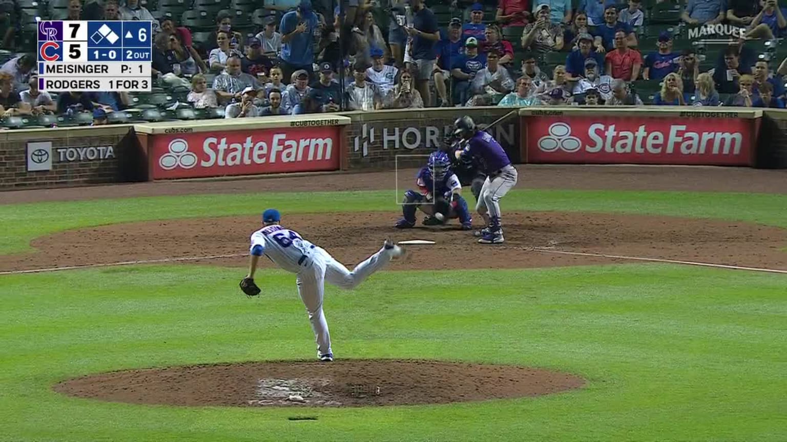 Ryan Meisinger Bola mala to Brendan Rodgers | 25/08/2021 | Los Brewers ...