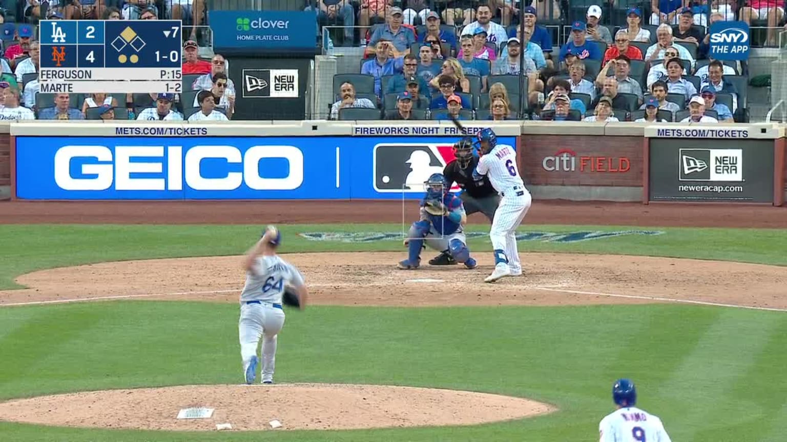 Caleb Ferguson Ball to Starling Marte | 09/01/2022 | MLB.com