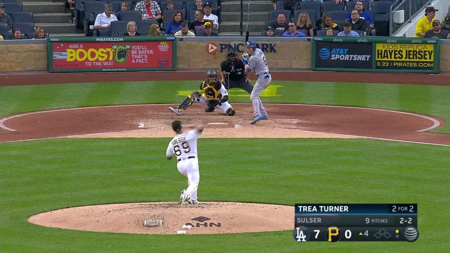 Beau Sulser Ball to Trea Turner | 05/10/2022 | MLB.com