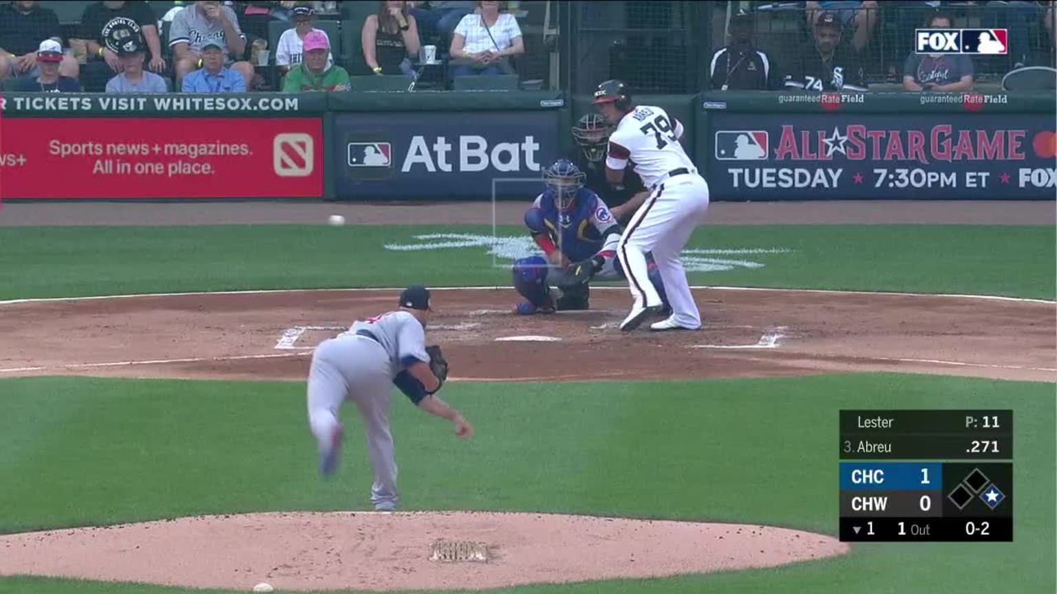 Jon Lester Ball In Dirt to Jose Abreu | 07/06/2019 | MLB.com