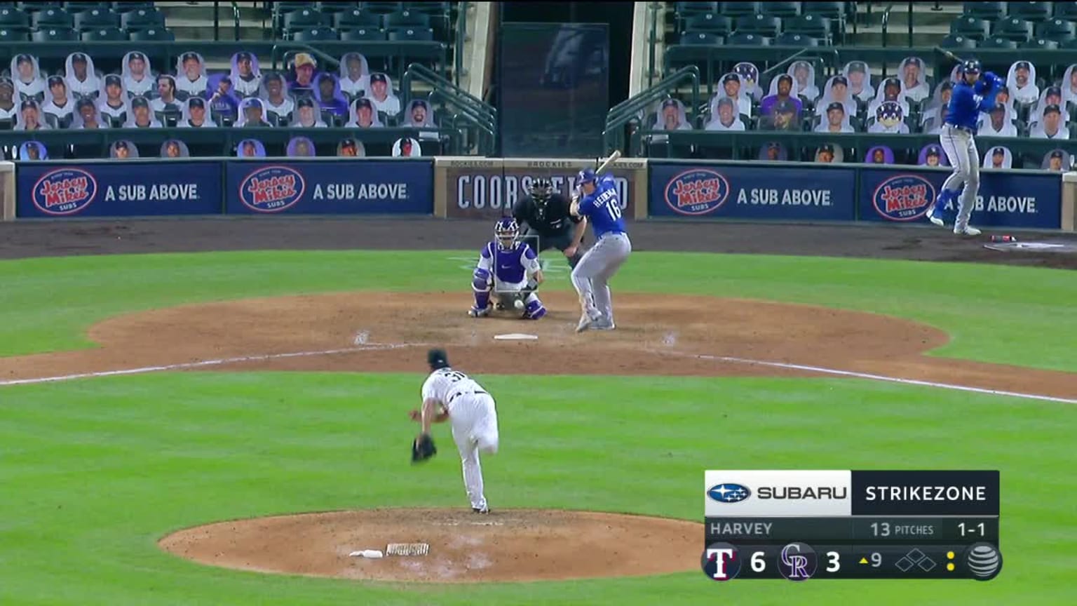 Joe Harvey Ball to Scott Heineman | 08/15/2020 | Toronto Blue Jays