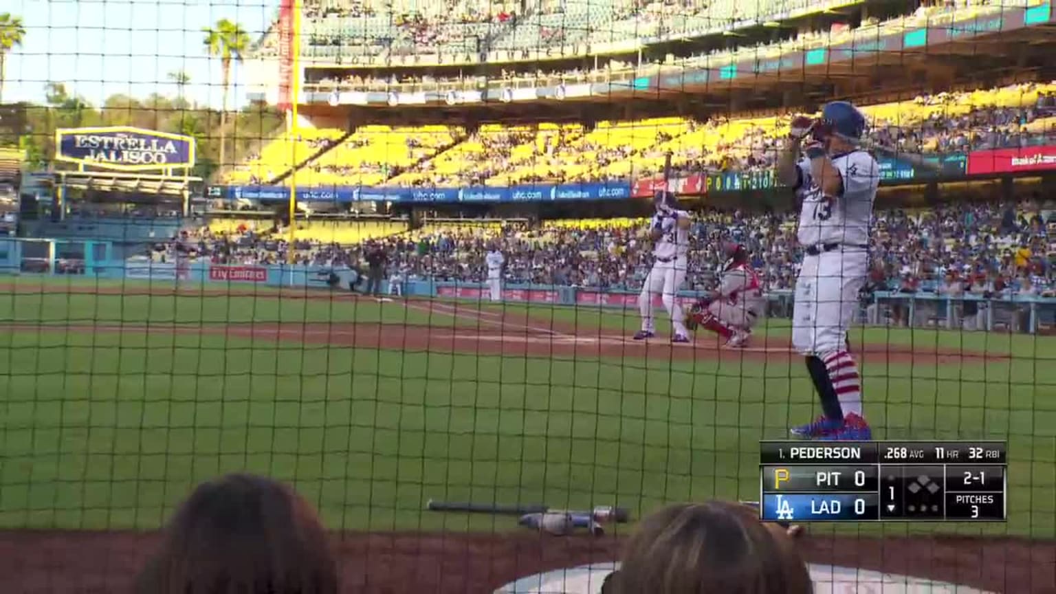 Joc Pederson grounds out, shortstop Jordy Mercer to first baseman David ...
