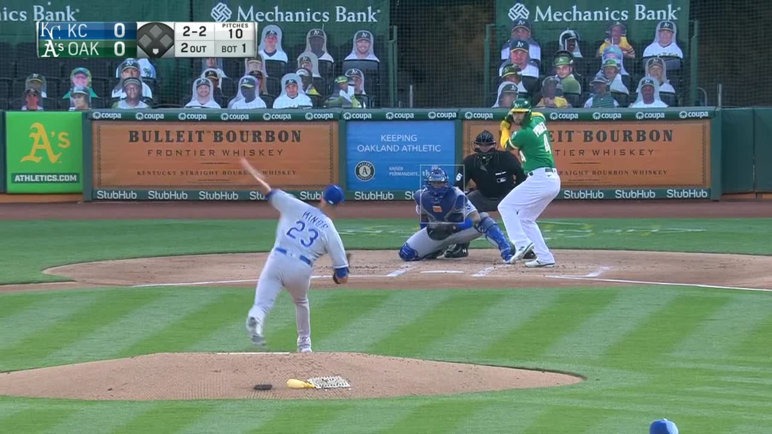 Chad Pinder strikes out swinging. | 06/10/2021 | MLB.com