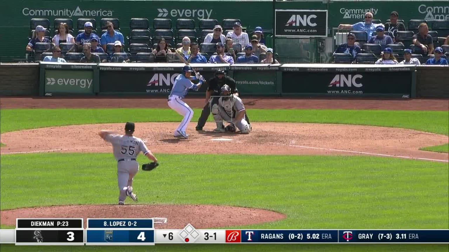 Nicky Lopez walks. | 08/22/2022 | MLB.com