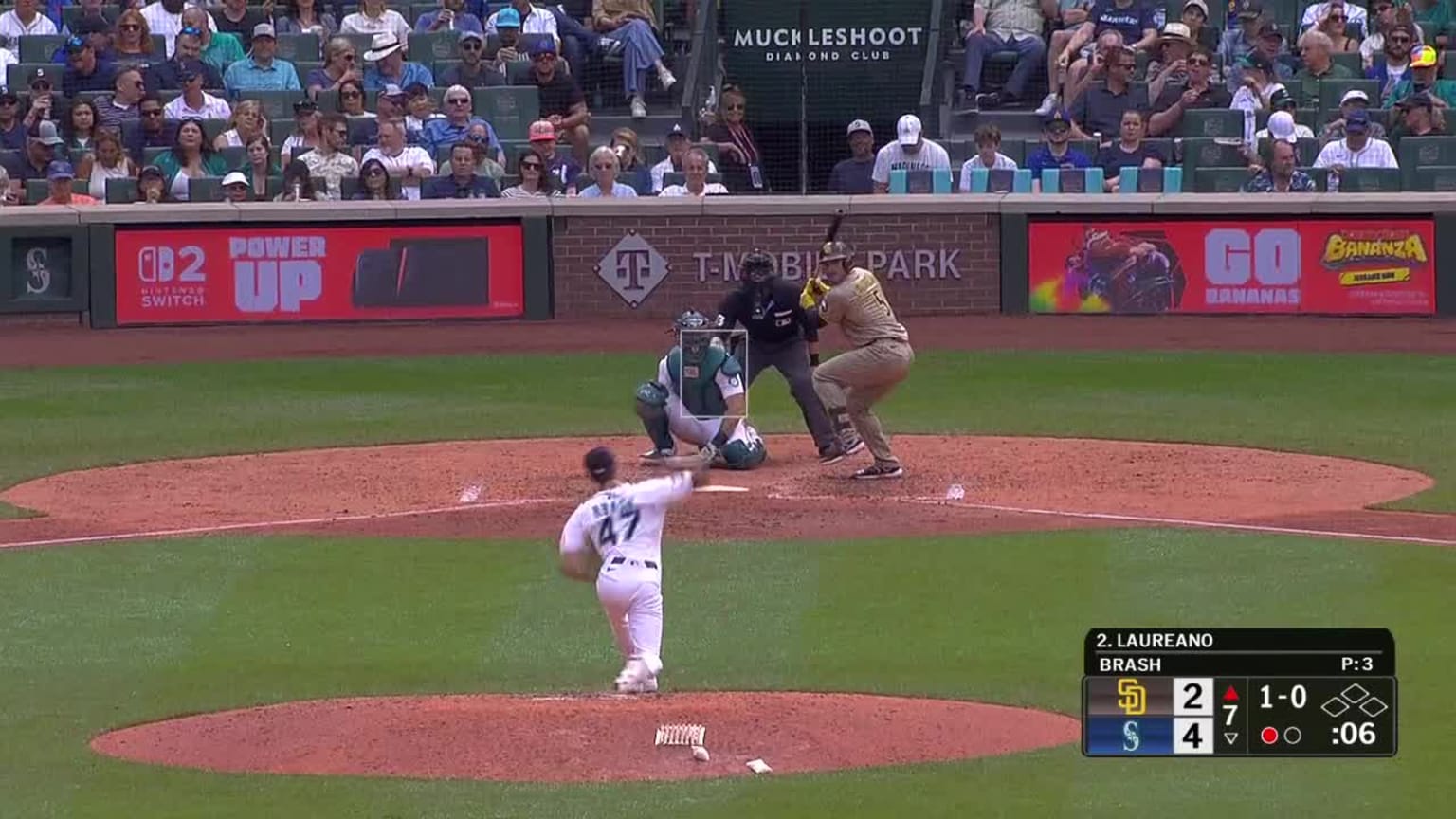 Matt Brash Swinging Strike to Ramón Laureano | 08/27/2025 | MLB.com