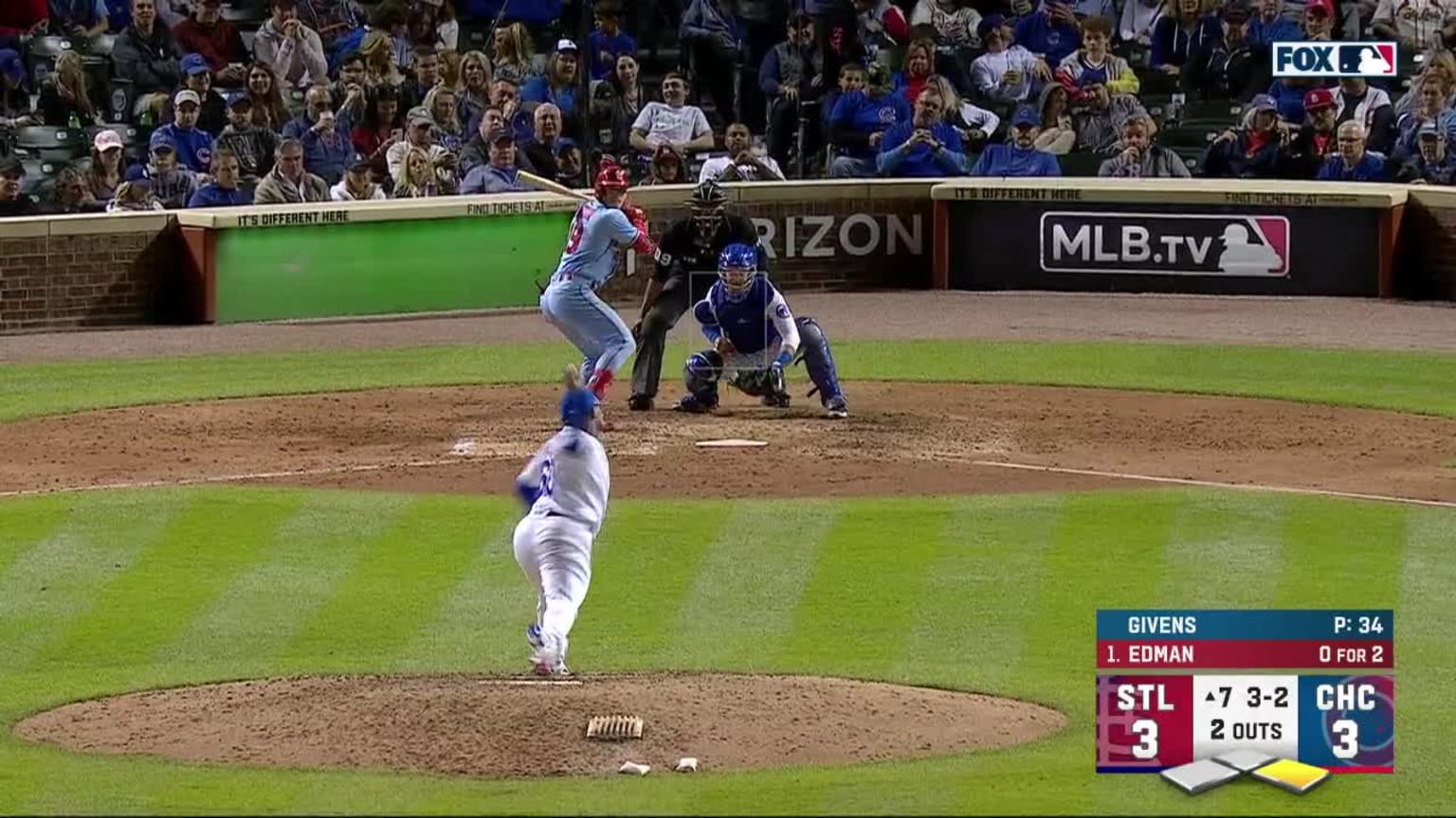 Tommy Edman walks. Lars Nootbaar to 2nd. | 06/04/2022 | MLB.com