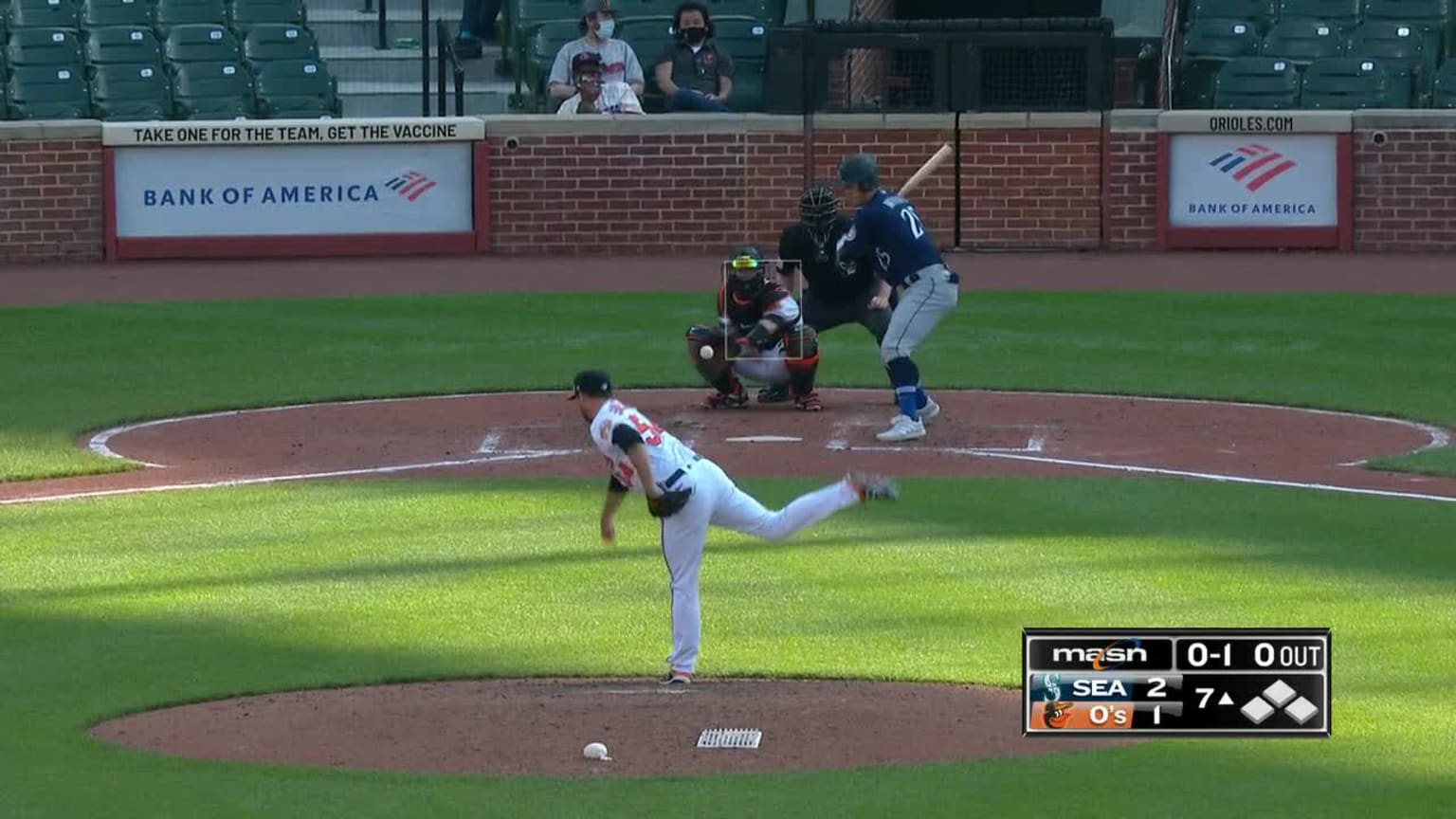 Cole Sulser Ball to Dylan Moore | 04/15/2021 | MLB.com