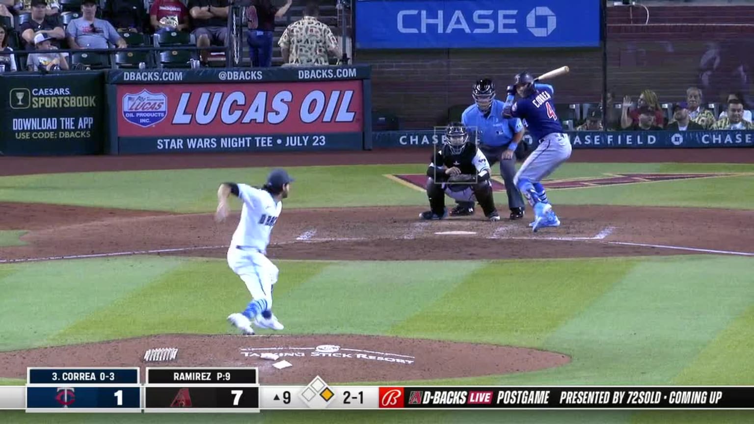 Noe Ramirez Ball In Dirt to Carlos Correa | 06/19/2022 | MLB.com