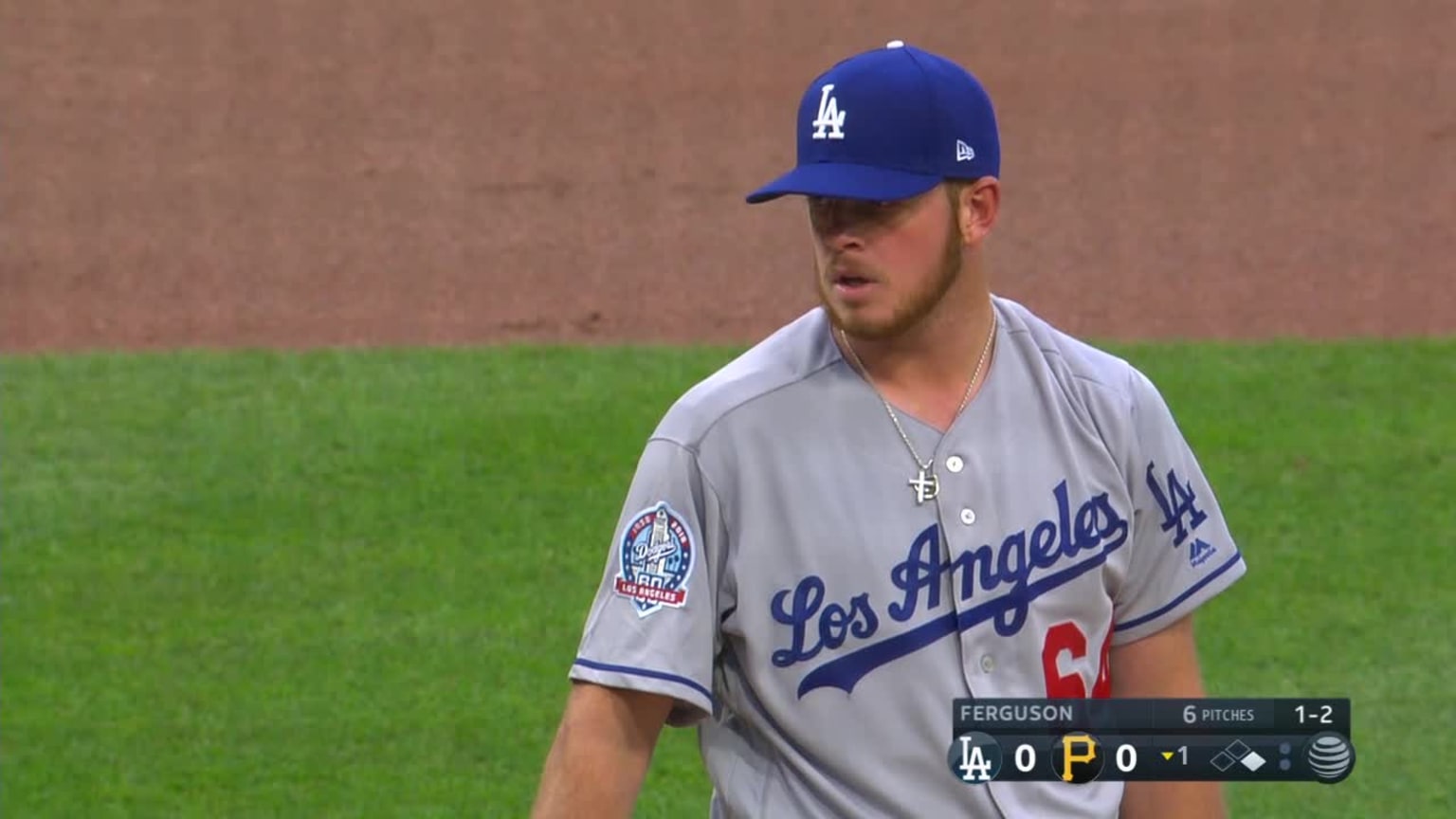 Caleb Ferguson Ball to Austin Meadows | 06/06/2018 | Houston Astros