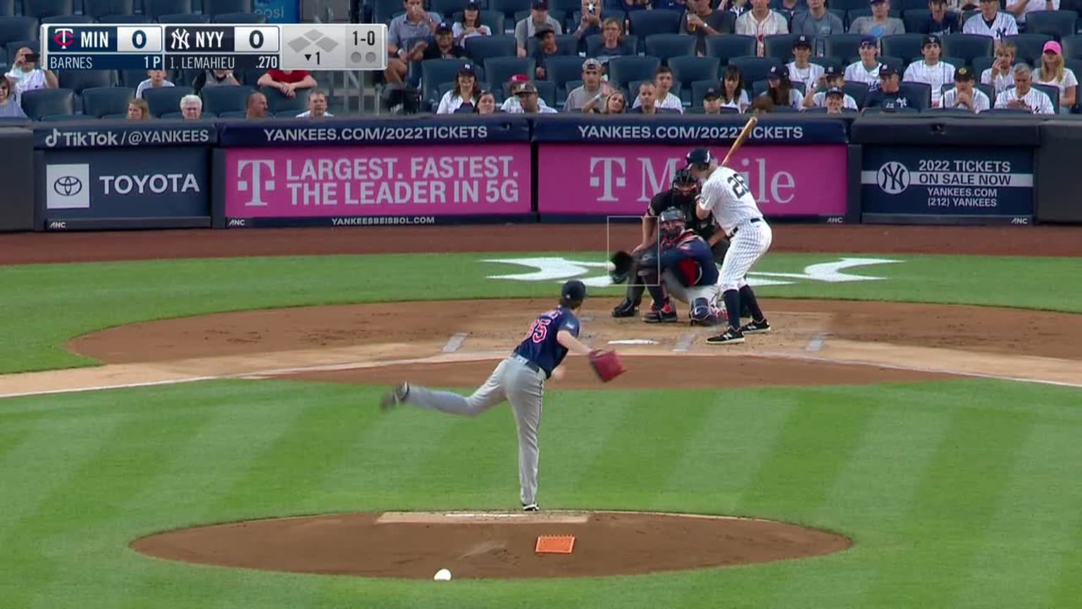 Charlie Barnes Ball to DJ LeMahieu | 08/20/2021 | St. Louis Cardinals