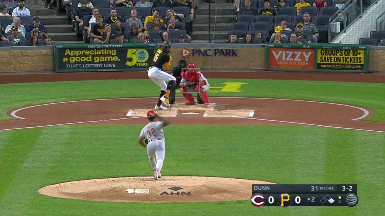 Oneil Cruz strikes out swinging. Rodolfo Castro steals (3) 2nd base ...