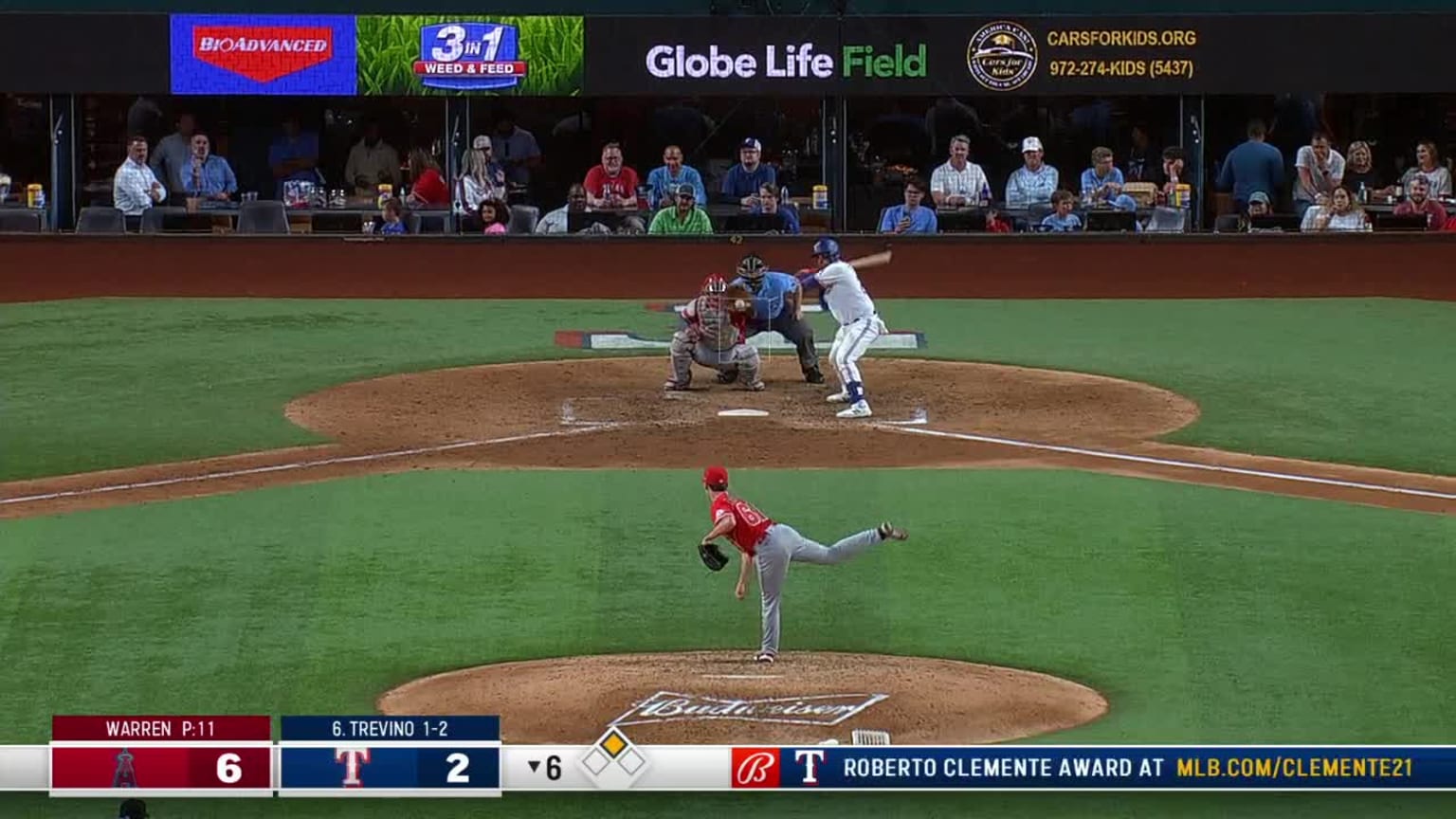 Austin Warren Called Strike to Jose Trevino | 09/29/2021 | Atlanta Braves