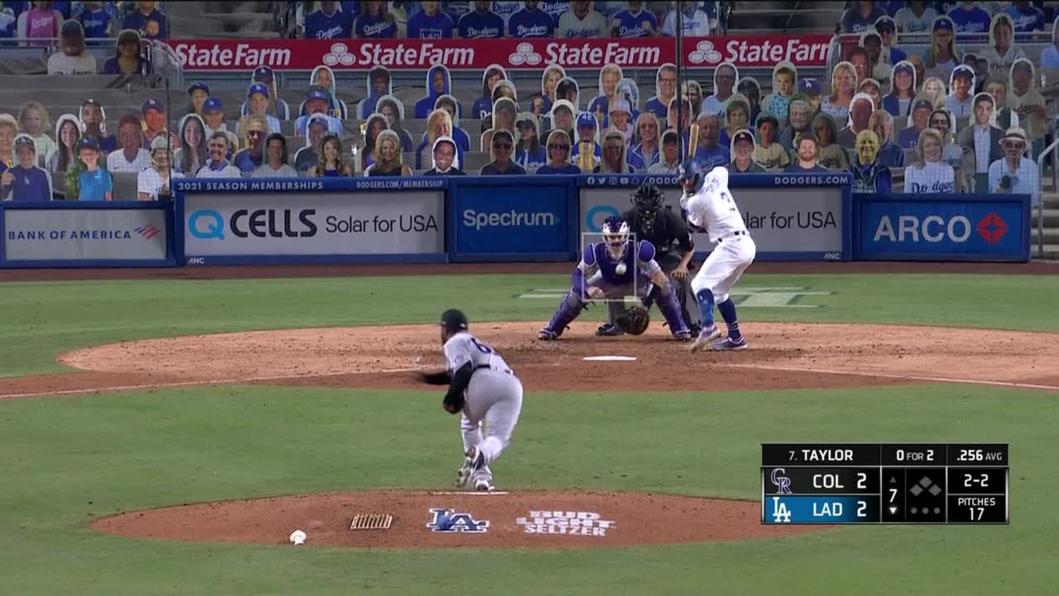 Mychal Givens Ball to Chris Taylor | 09/04/2020 | Chicago Cubs