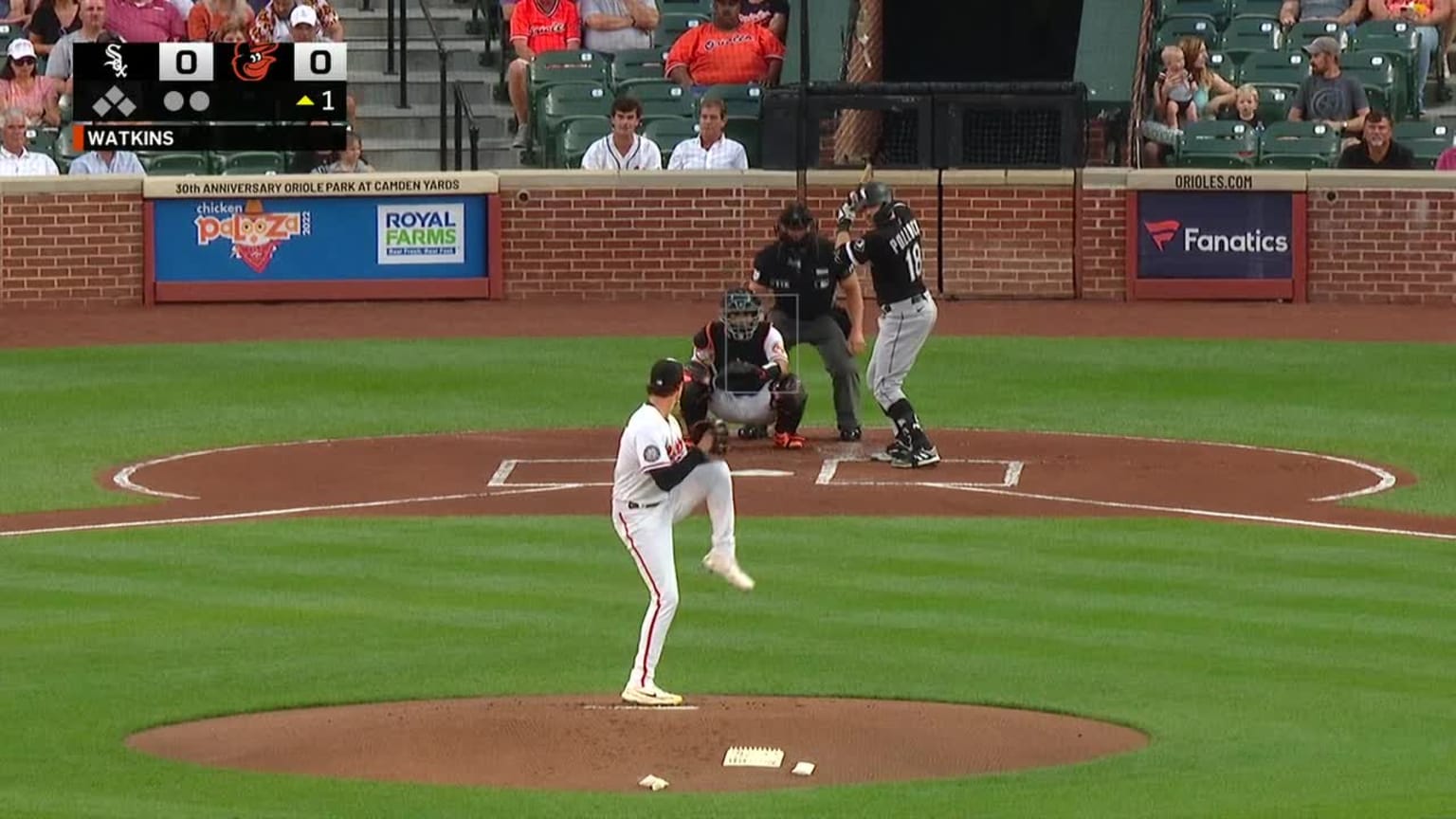 AJ Pollock lines out sharply to left fielder Austin Hays. | 08/24/2022 | Los Angeles Dodgers