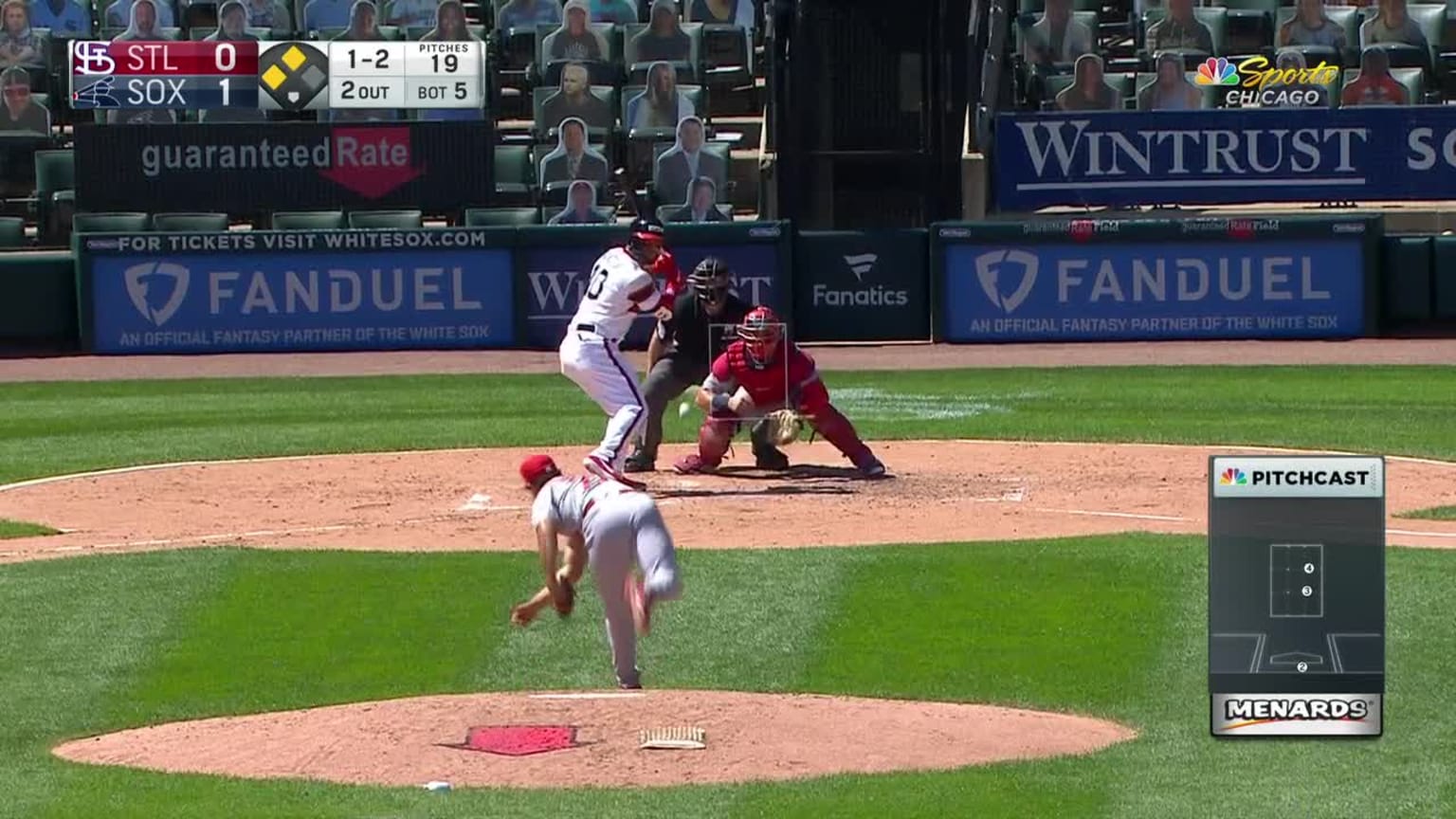 Roel Ramirez Ball In Dirt to Yoan Moncada | 08/16/2020 | MLB.com