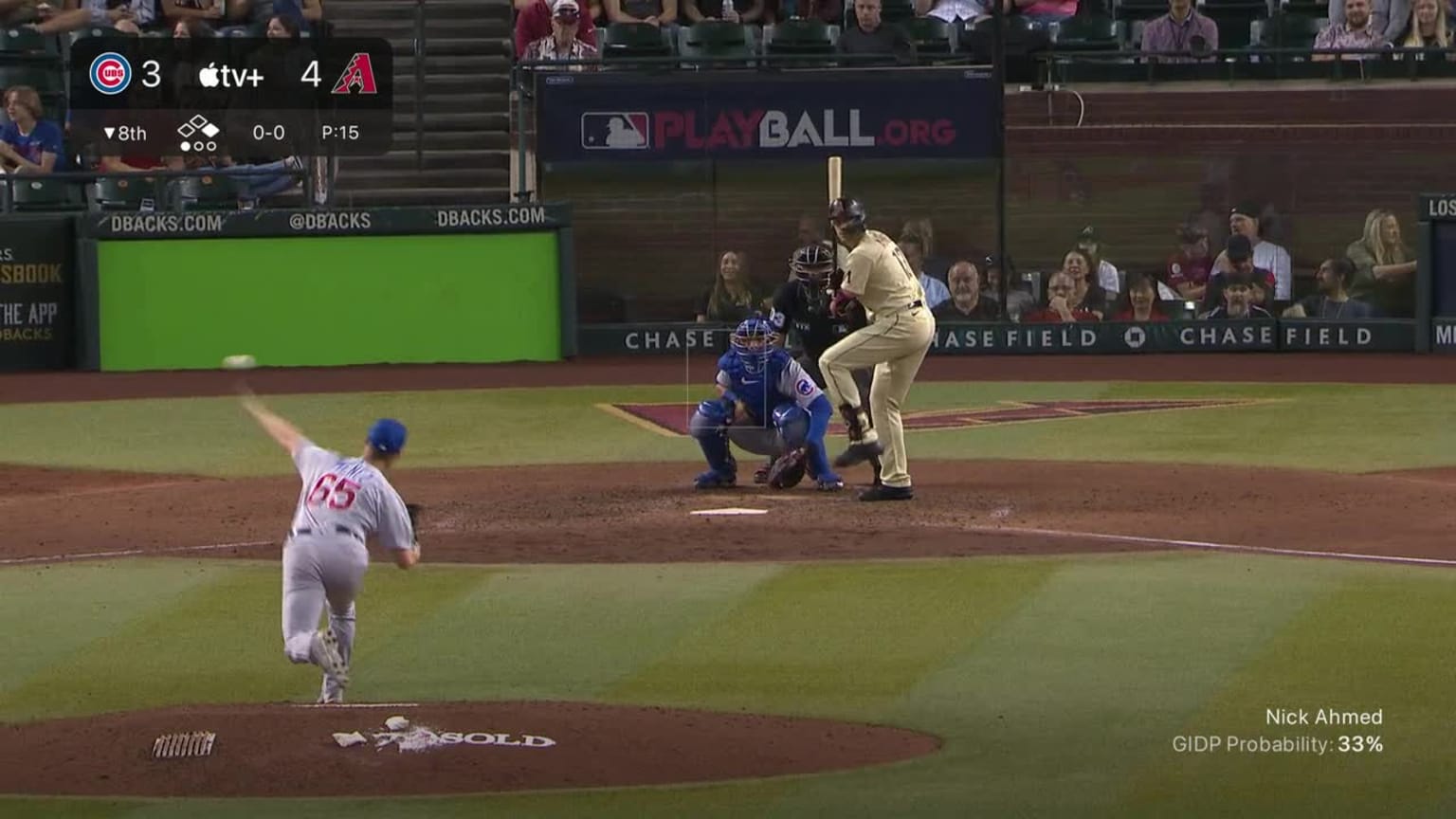 Conner Menez Ball to Nick Ahmed | 05/13/2022 | Chicago Cubs