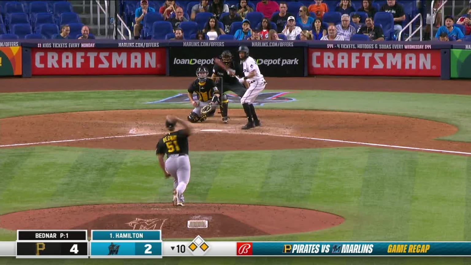 Billy Hamilton reaches on a fielder's choice out, third baseman Ke ...