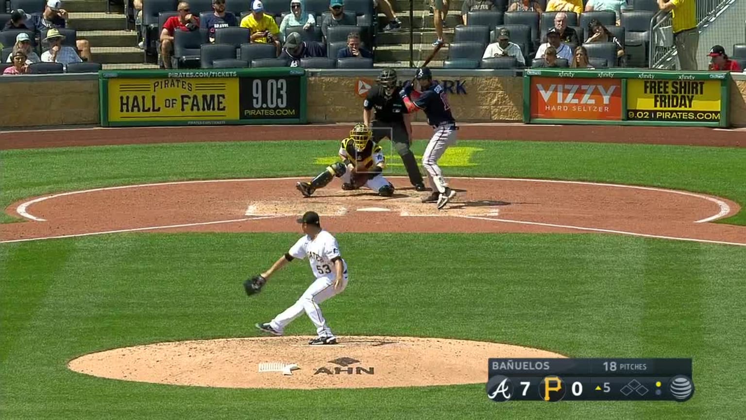 Vaughn Grissom grounds out, pitcher Manny Banuelos to first baseman ...