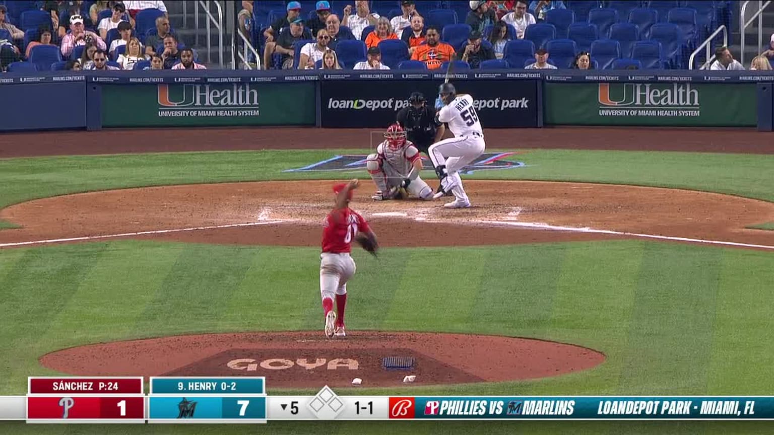 Payton Henry grounds out, first baseman Rhys Hoskins to pitcher ...