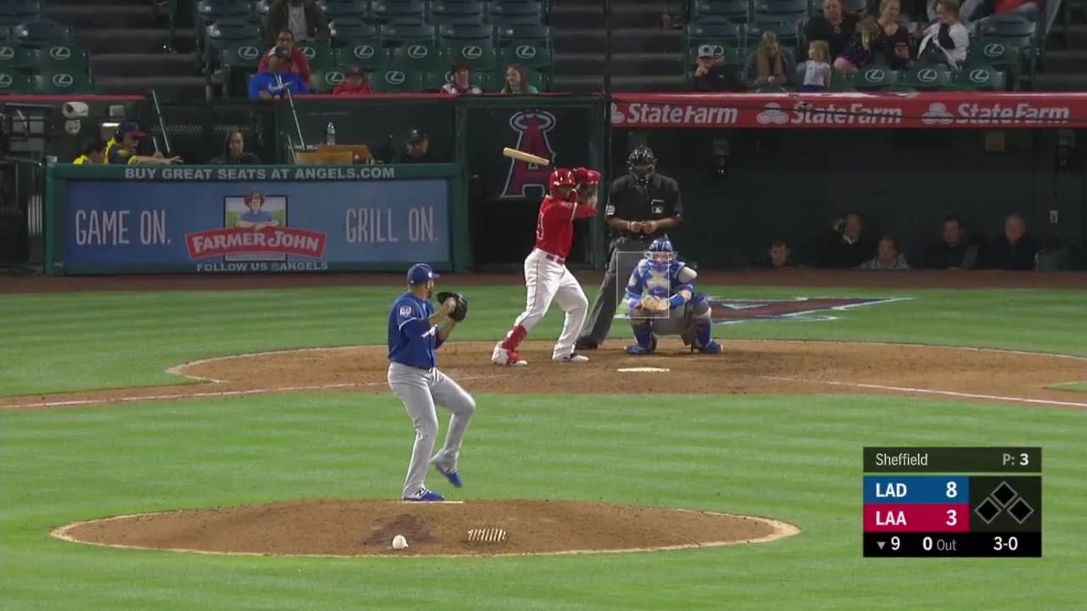 Jordan Sheffield Called Strike to Luis Rengifo | MLB.com