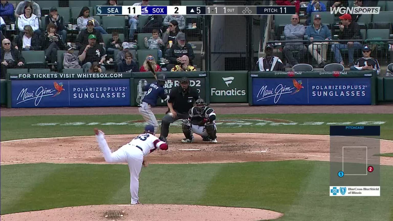 Caleb Frare Called Strike to Dee Strange-Gordon | 04/07/2019 | MLB.com