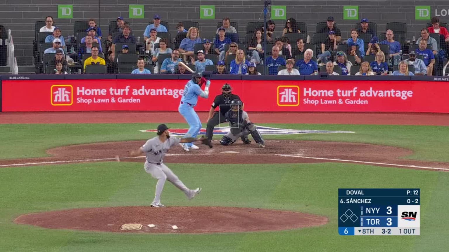 Jesús Sánchez strikes out swinging. | 06/14/2026 | New York Yankees