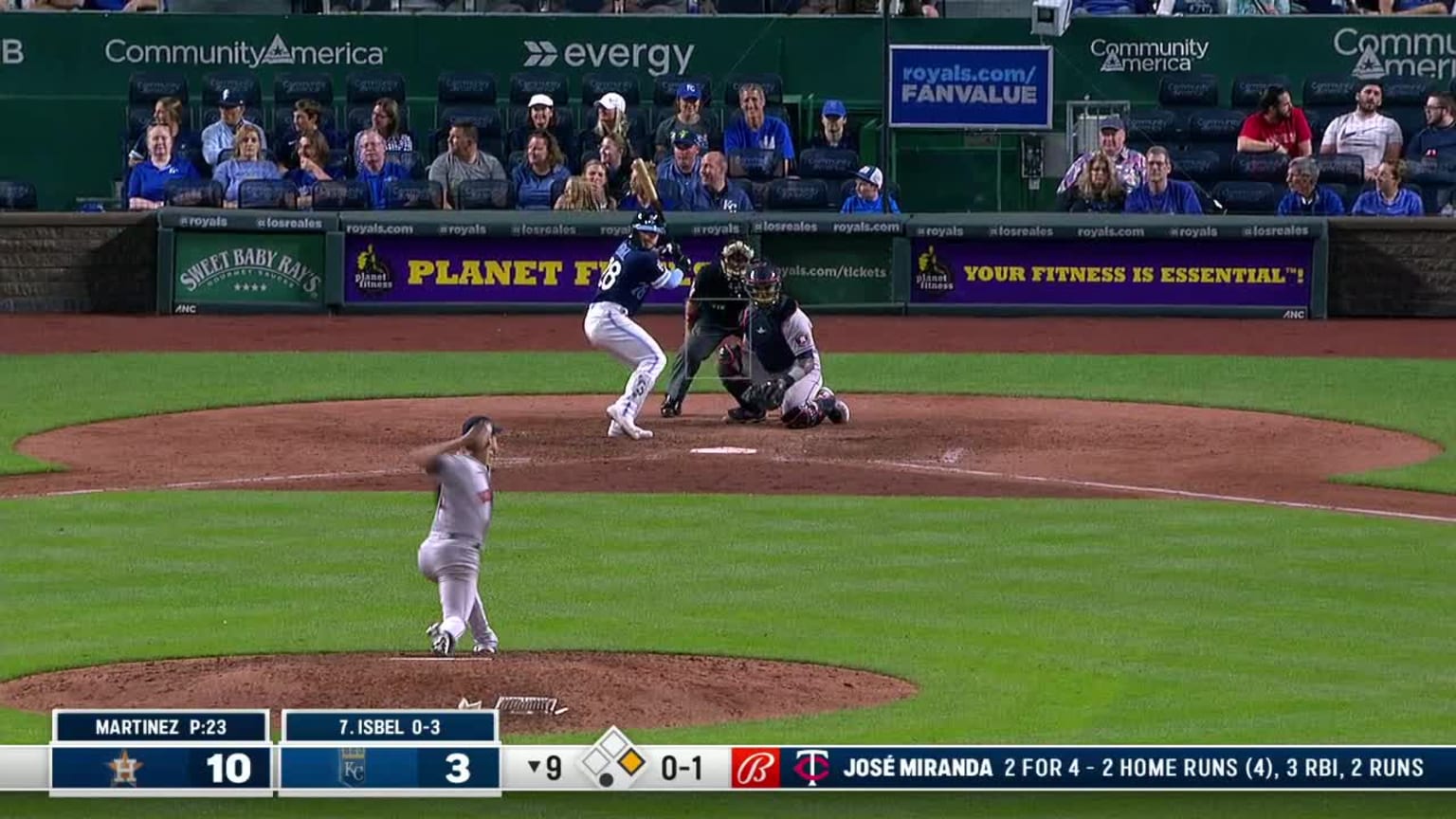 Seth Martinez Foul to Kyle Isbel | 06/03/2022 | Houston Astros