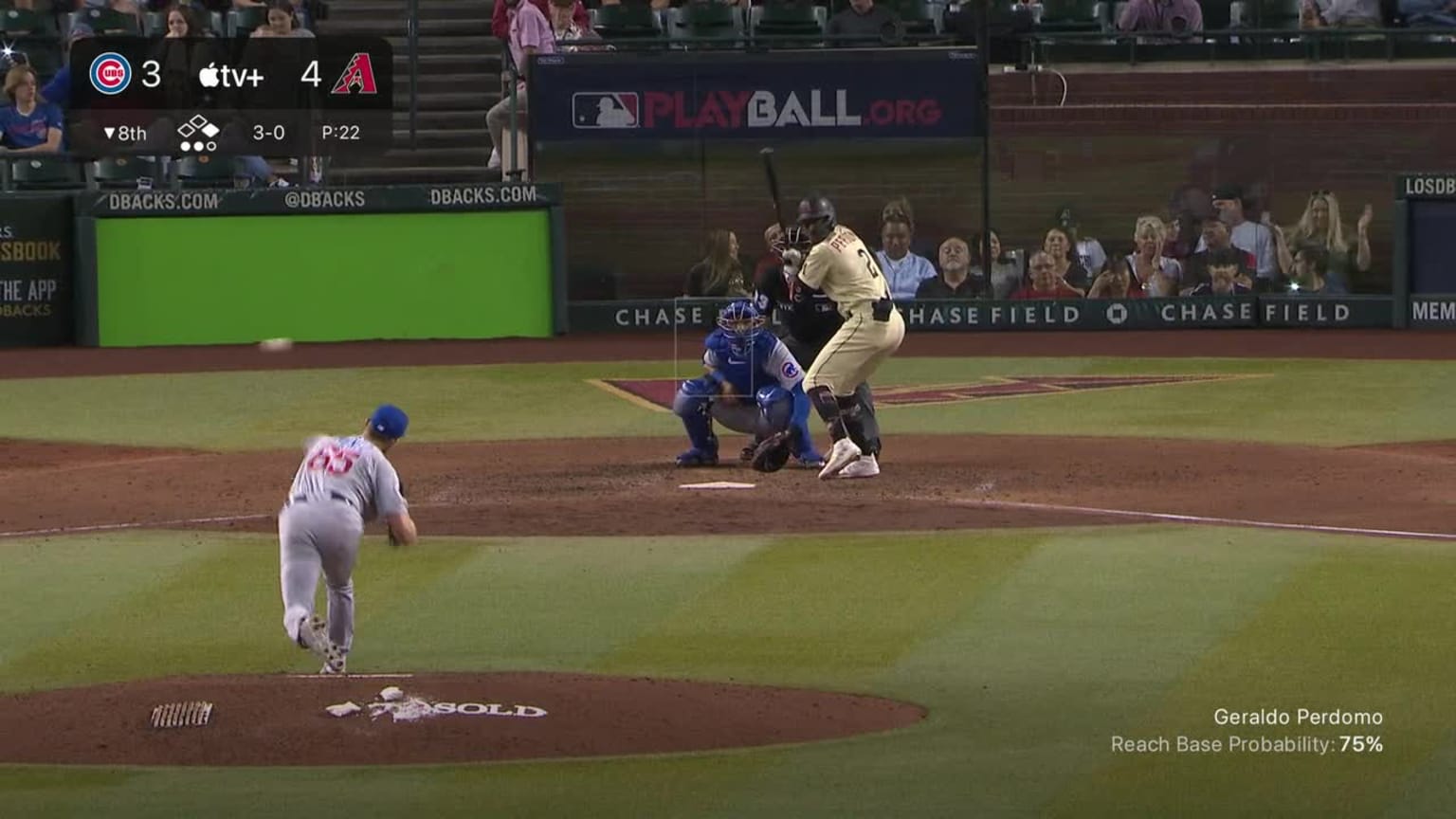 Conner Menez Called Strike to Geraldo Perdomo | 05/13/2022 | Chicago Cubs