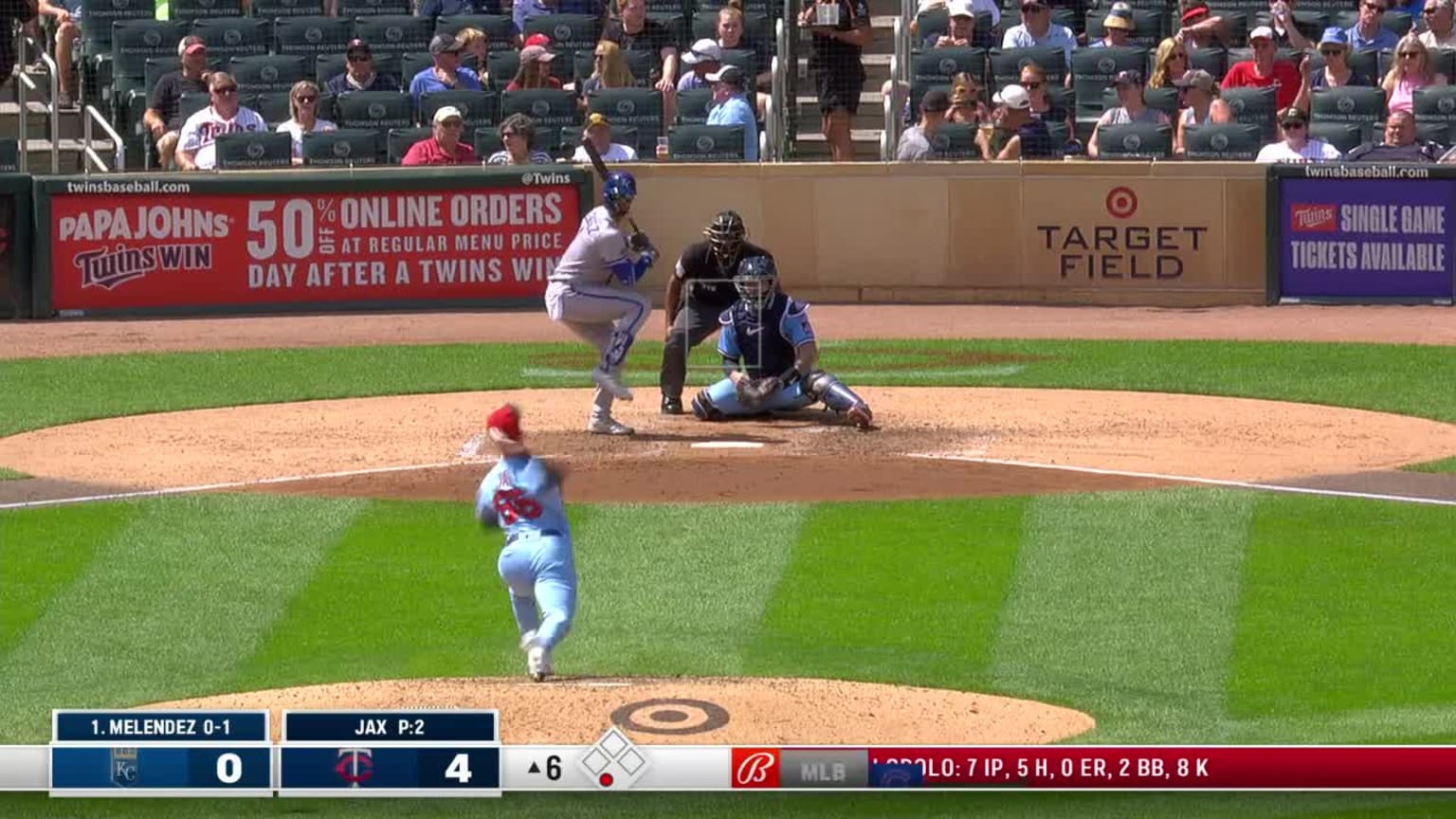 Griffin Jax Ball to MJ Melendez | 08/17/2022 | MLB.com