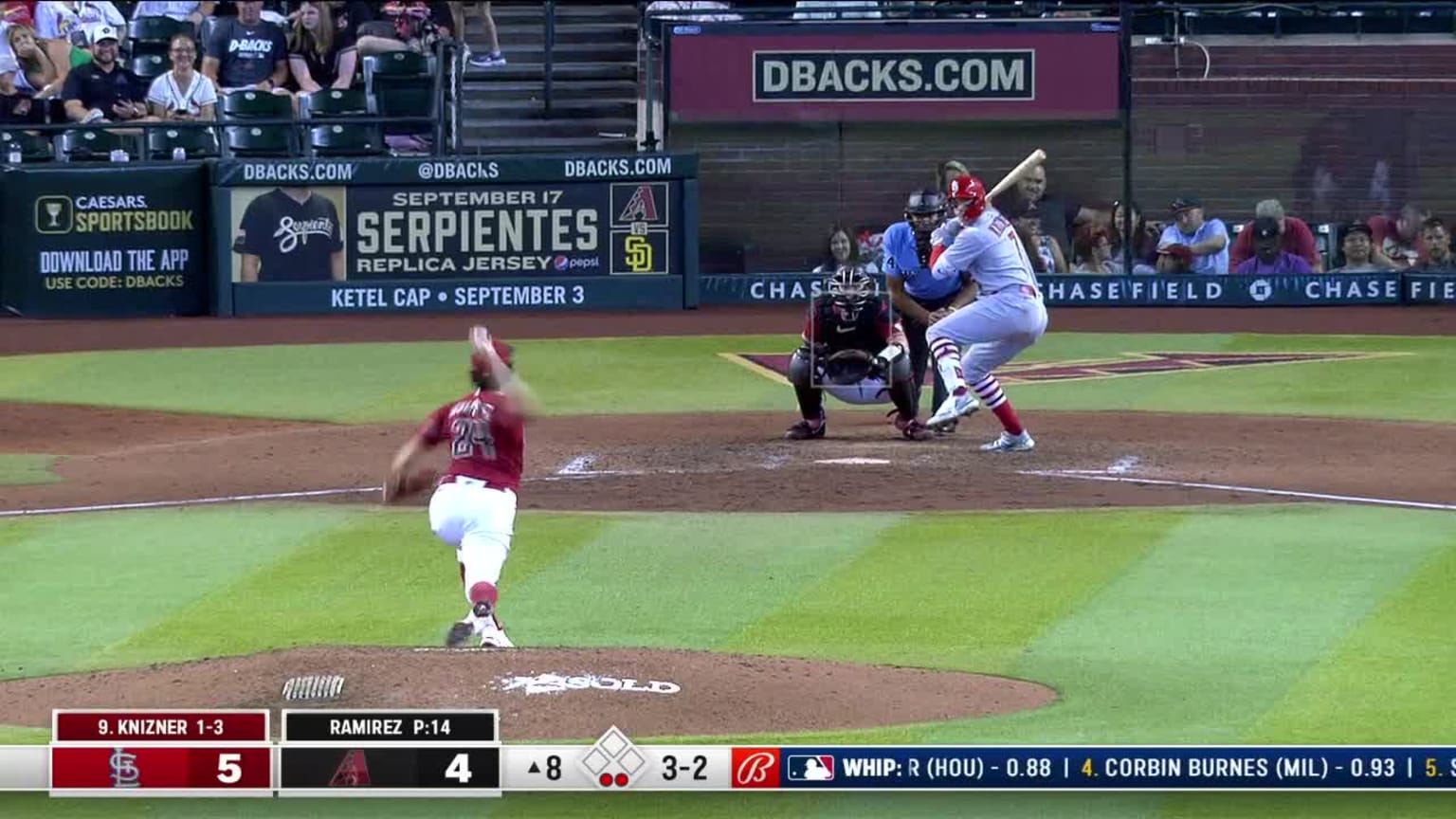 Andrew Knizner walks. | 08/21/2022 | MLB.com