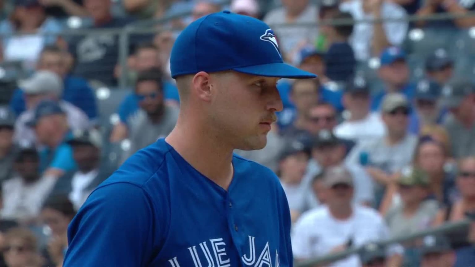 Sean Reid-Foley Ball to Brett Gardner | 08/18/2018 | Los Angeles Angels