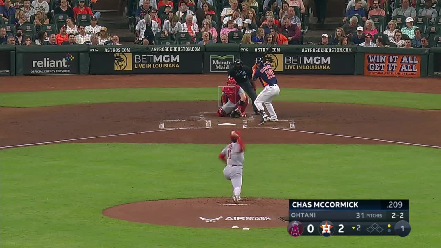 Chas McCormick called out on strikes. | 06/02/2023 | MLB.com