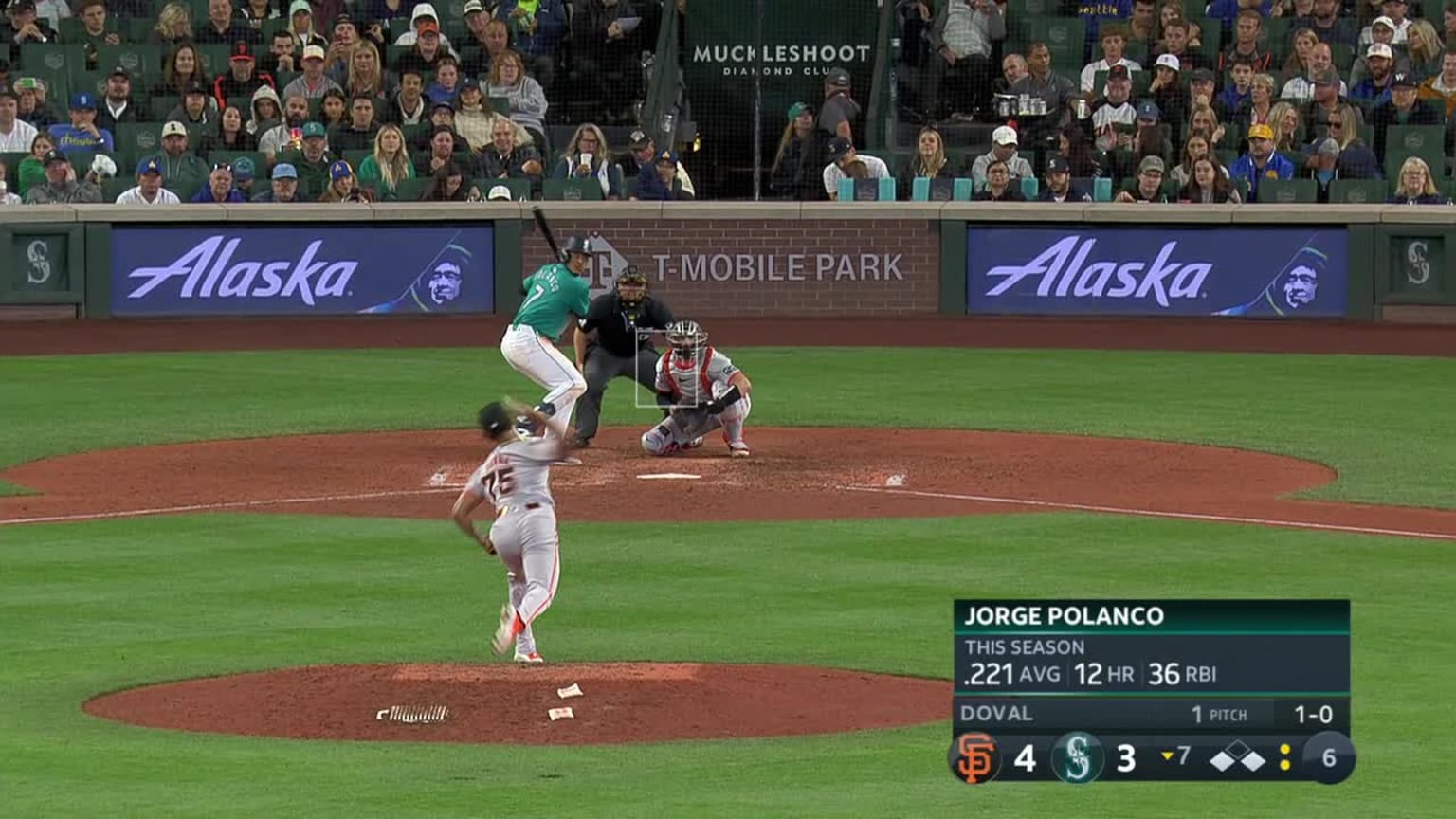 Camilo Doval Ball to Jorge Polanco | 08/24/2024 | MLB.com