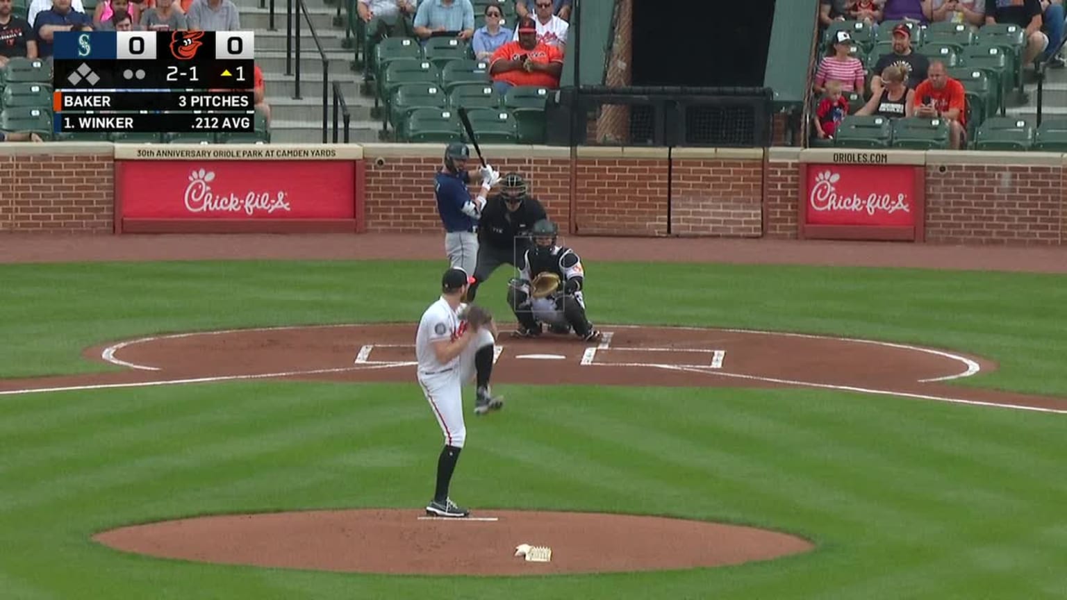 Bryan Baker Ball to Jesse Winker | 05/31/2022 | MLB.com