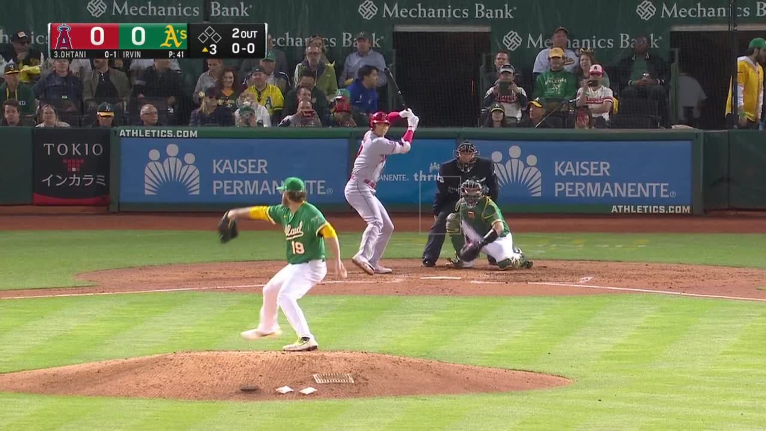 Shohei Ohtani hit by pitch. | 10/04/2022 | MLB.com