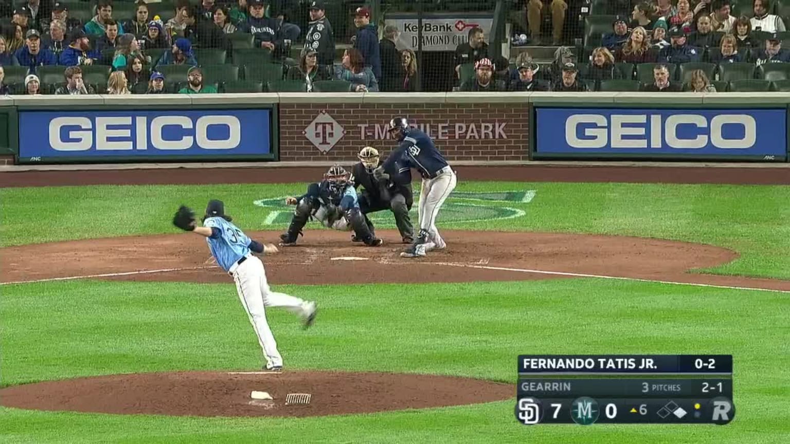 Cory Gearrin Called Strike to Fernando Tatis Jr. | MLB.com