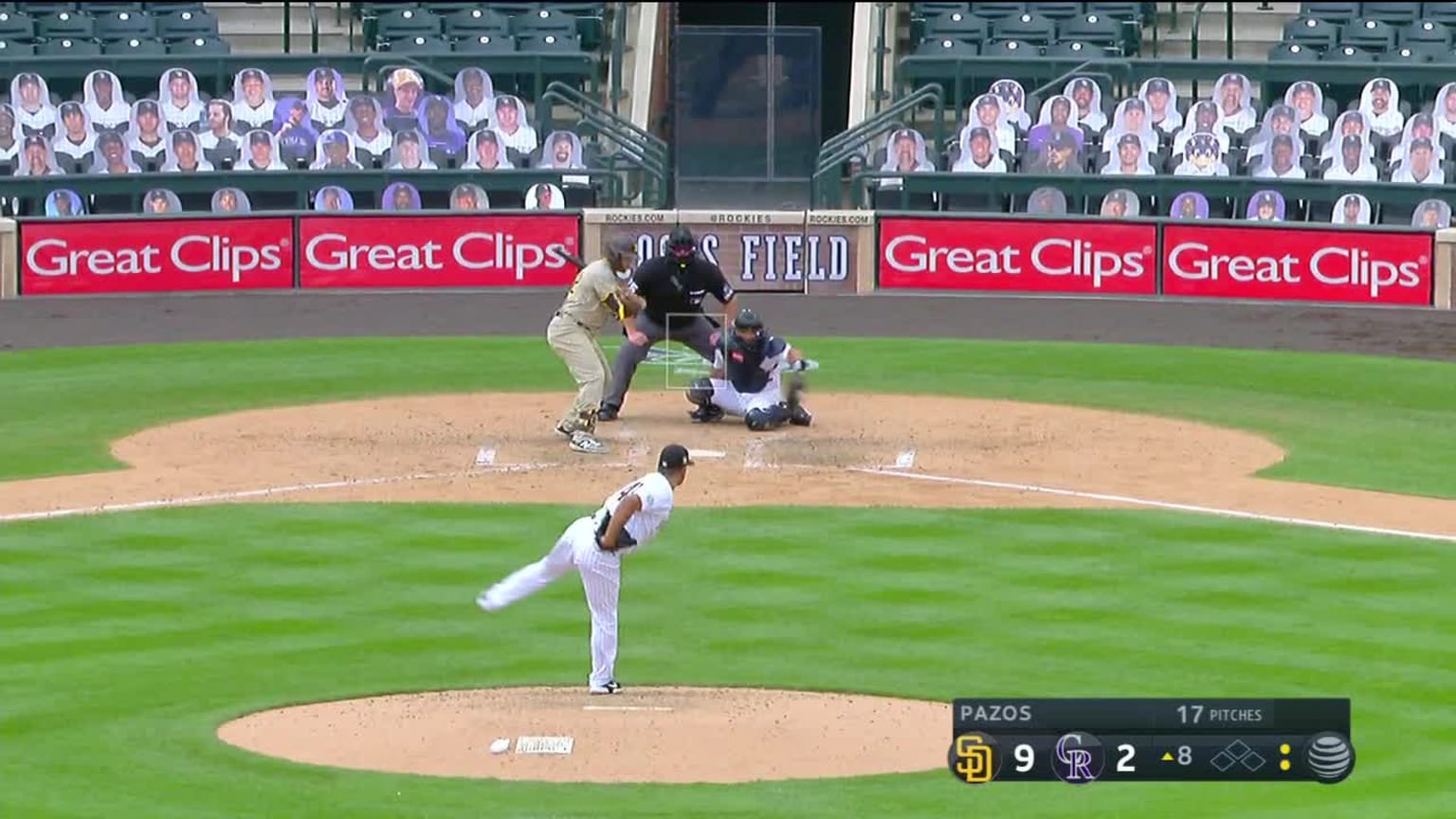 James Pazos Ball to Trent Grisham | 08/30/2020 | Toronto Blue Jays