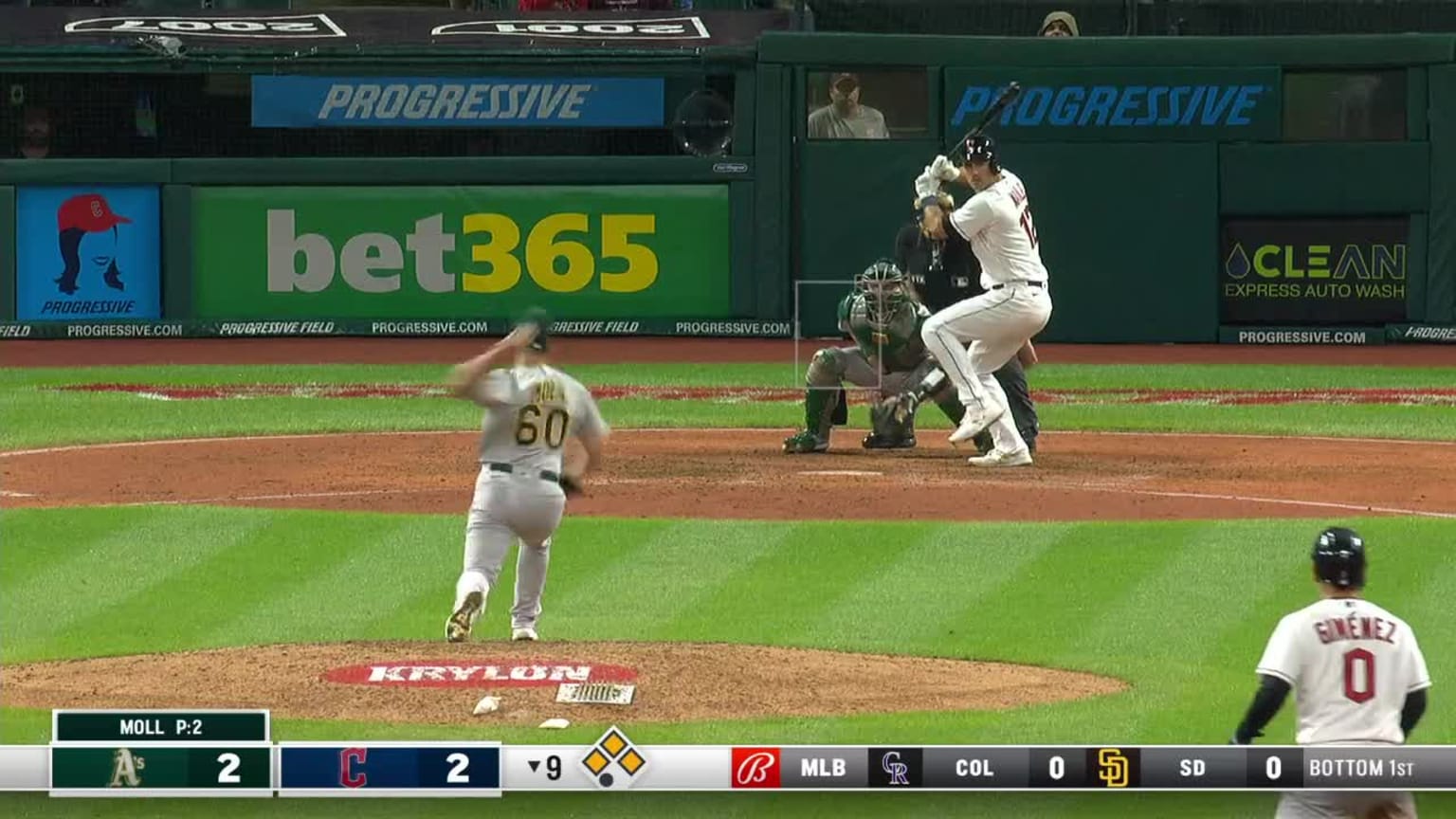 Sam Moll Called Strike to Luke Maile | 06/10/2022 | MLB.com