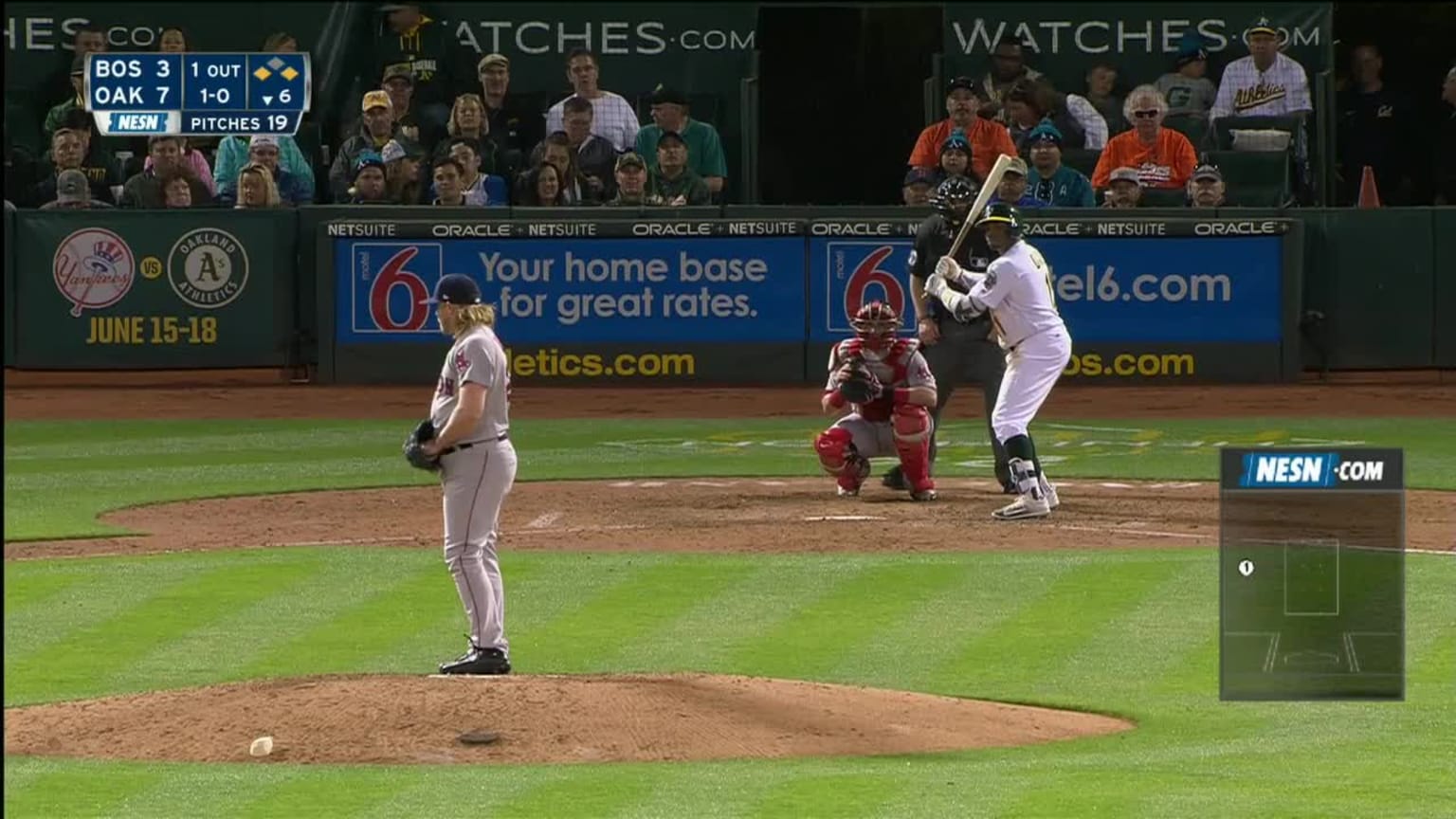 Robbie Ross Jr. Ball to Rajai Davis | 05/18/2017 | MLB.com