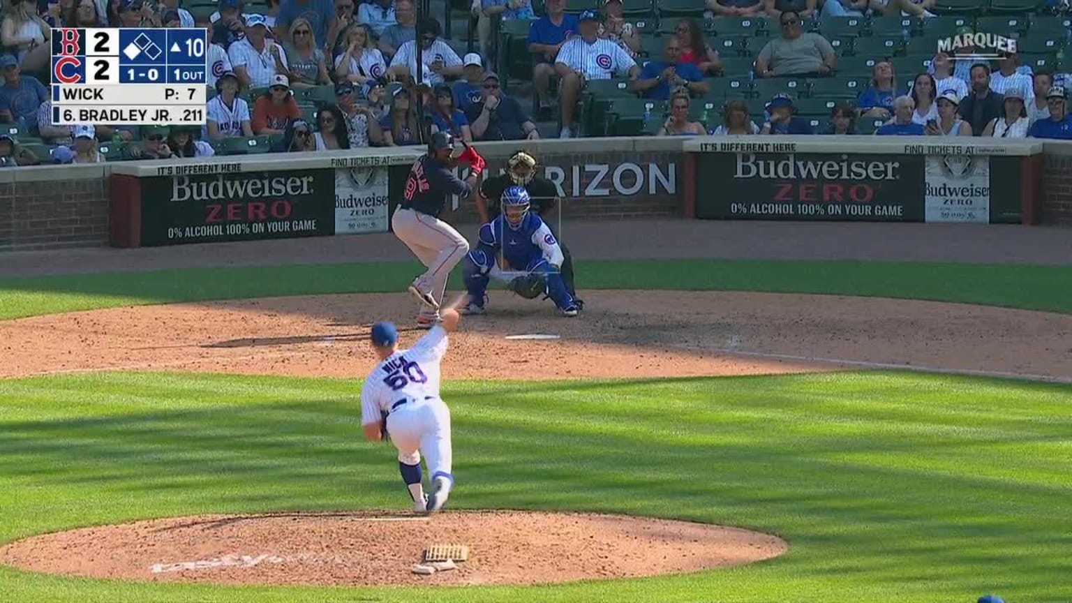 Rowan Wick Ball to Jackie Bradley Jr. | 07/03/2022 | MLB.com