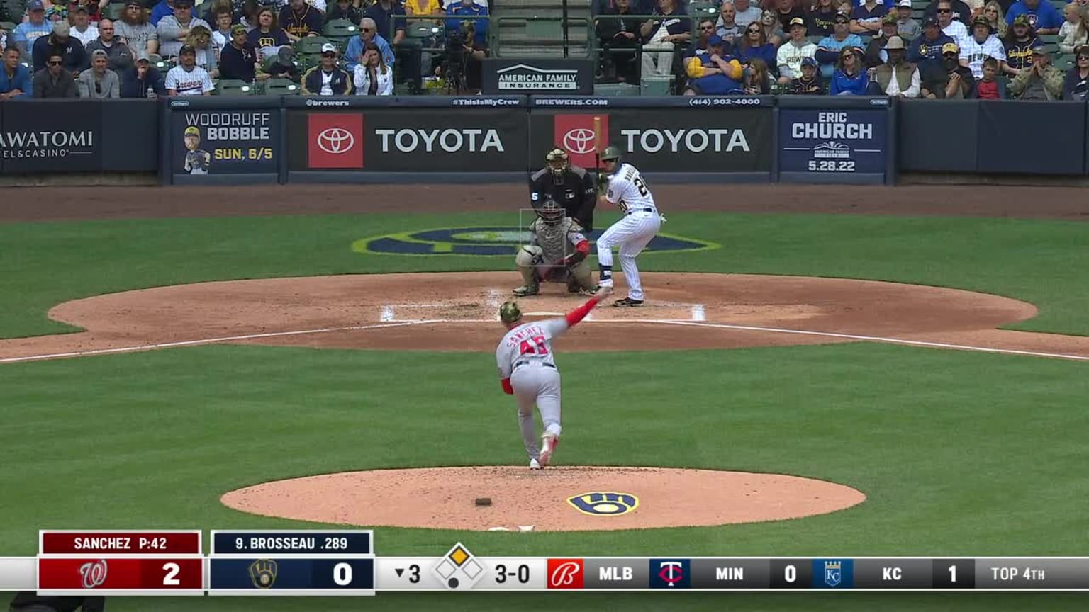 Mike Brosseau walks. | 05/22/2022 | MLB.com