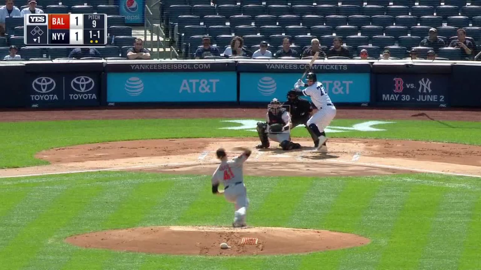 David Hess Swinging Strike to Clint Frazier | 05/15/2019 | MLB.com