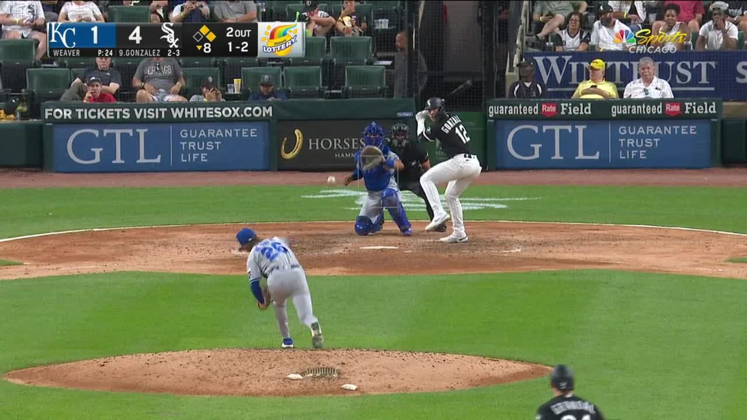 Romy Gonzalez strikes out swinging. | 08/31/2022 | MLB.com