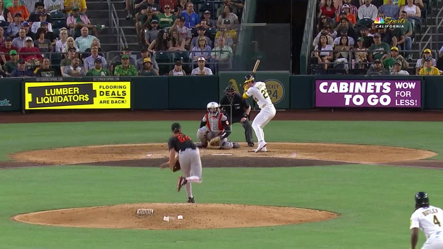 Dean Kremer Foul to Brent Rooker | 06/06/2025 | MLB.com