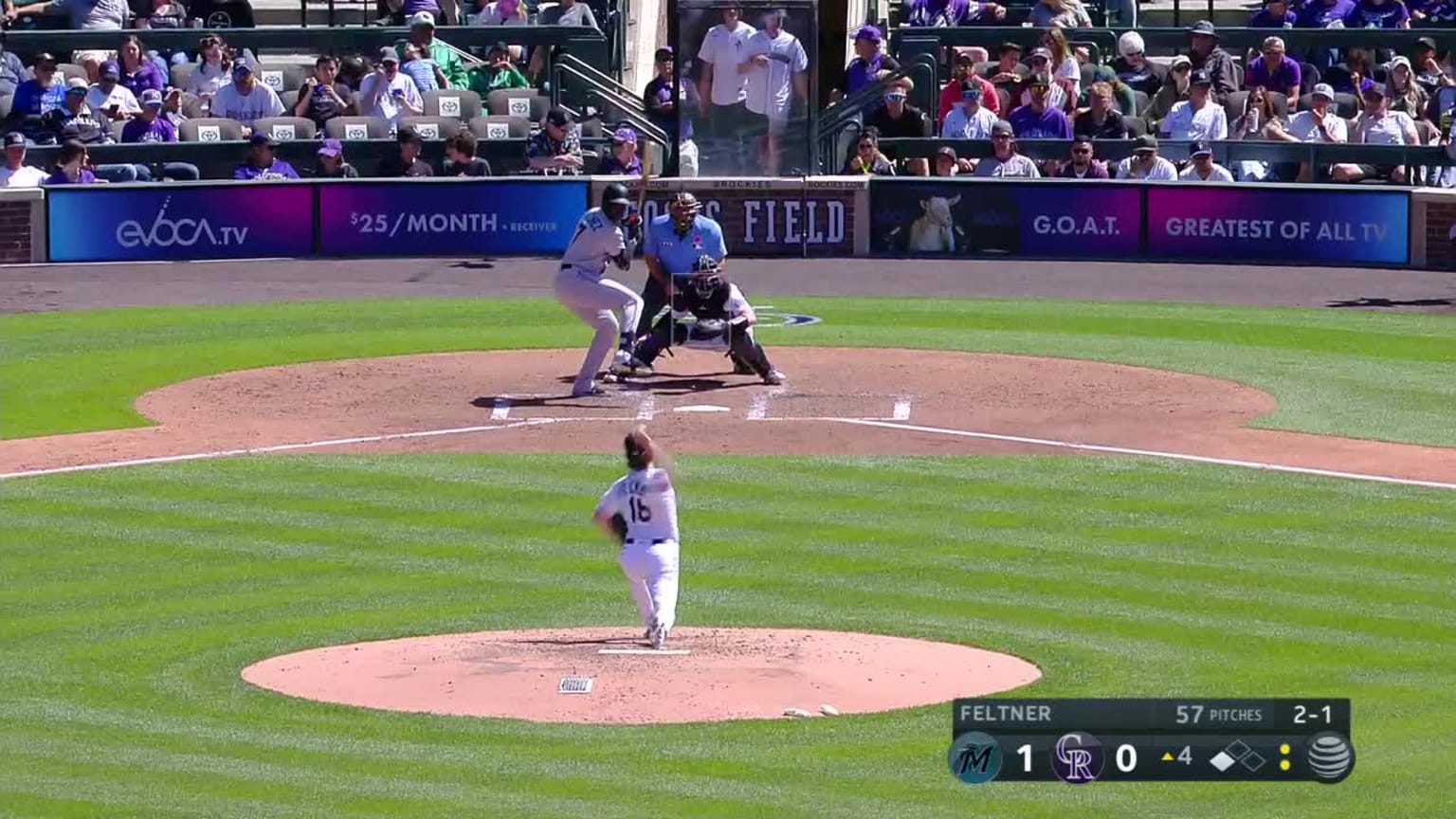 Jesus Sanchez grounds out to first baseman Connor Joe. | 05/30/2022 ...